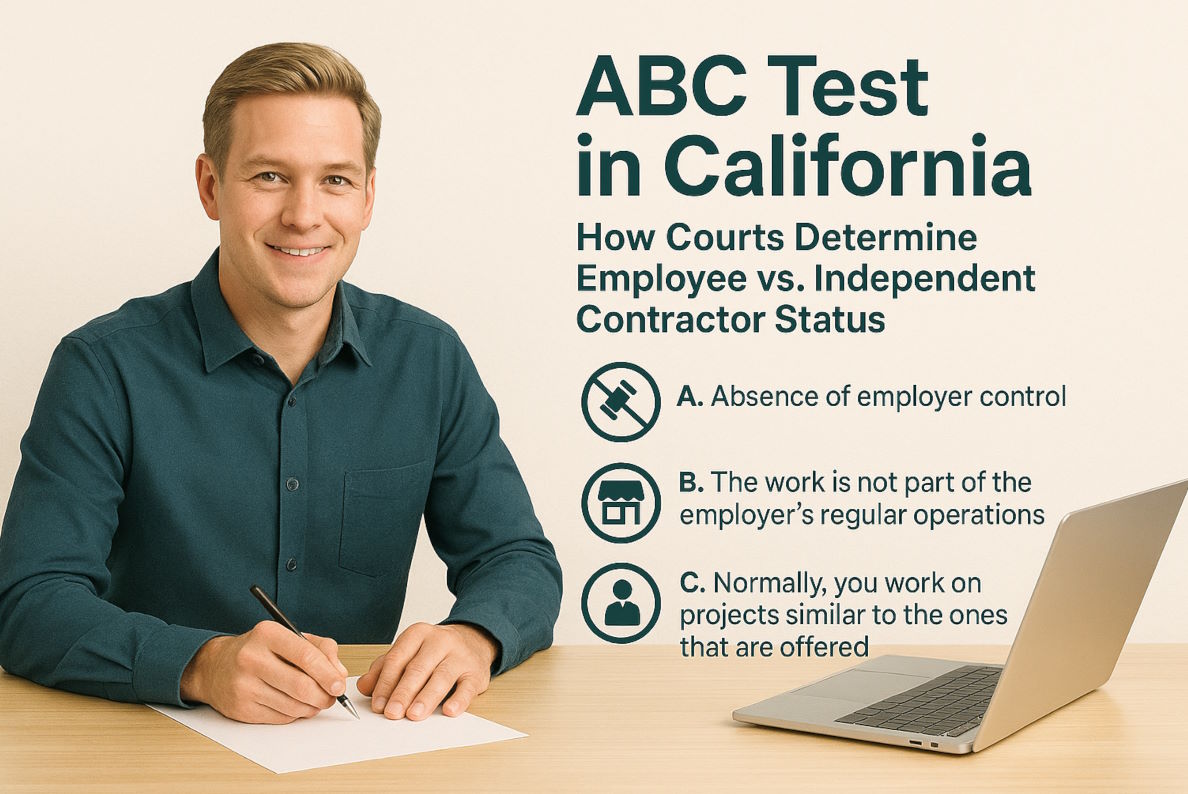 ABC Test in California: How Courts Determine Employee vs. Independent ...