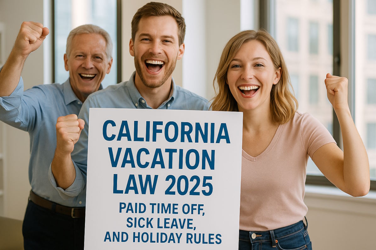 California Vacation Law 2025: Paid Time Off, Sick Leave, and Holiday ...