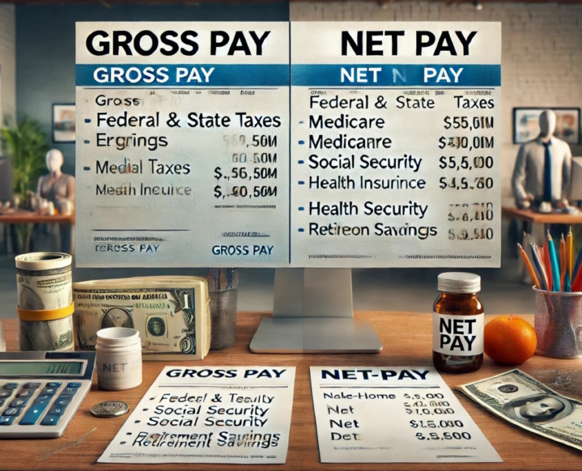 Gross Pay vs Net Pay: What's the Difference? - Nakase Law Firm