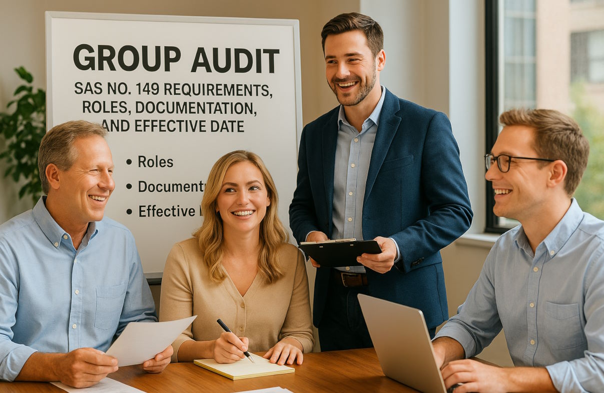 Group Audit: SAS No. 149 Requirements, Roles, Documentation, and Effective Date - Nakase Law Firm