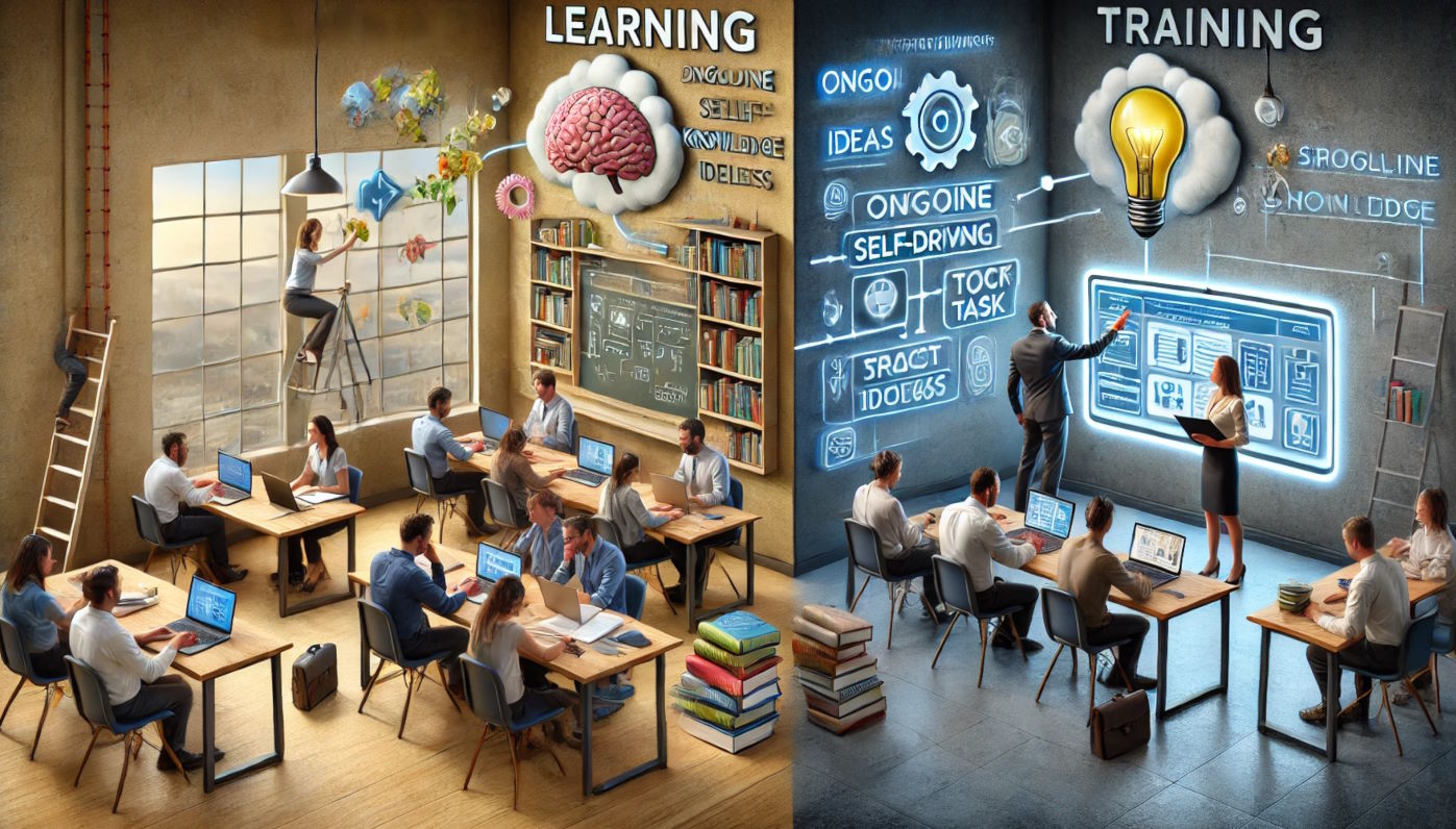Learning vs. Training: Key differences - Nakase Law Firm